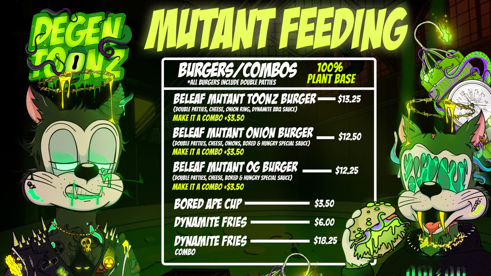 Menu – Bored & Hungry